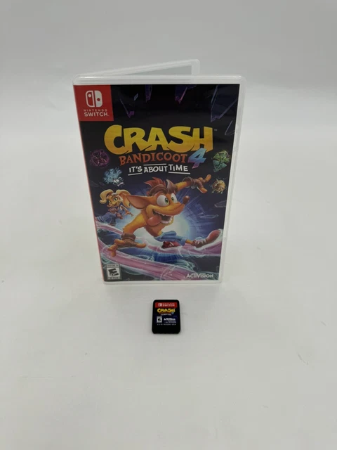 CRASH BANDICOOT 4: It's About Time (Nintendo Switch, 2021) Testé CIB ...