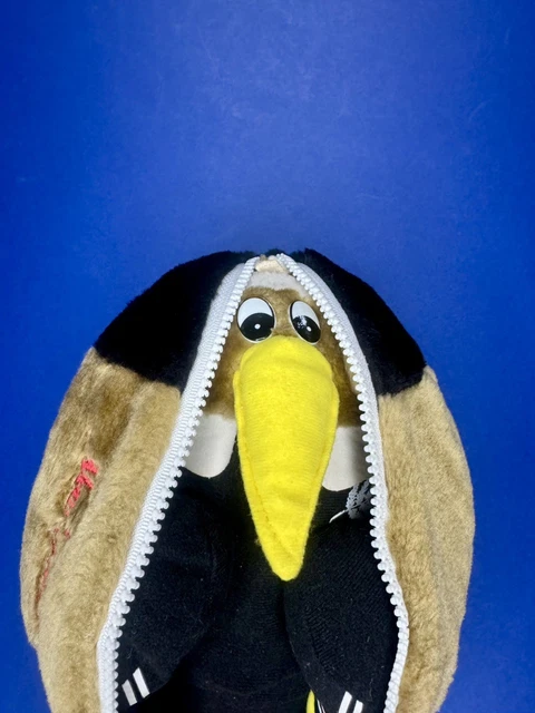 NEW ZEALAND KIWI Bird Reversible RUGBY Ball Plush Soft Toy 10''/25cm £9 ...