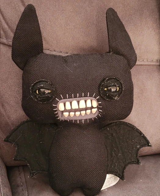 FUGGLER COUNT FUGGULA Black Bat Glow Teeth Count Drac Rare Plush £47.52 ...