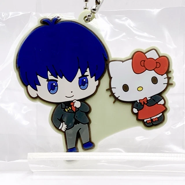 PORTACHIAVI MASCOTTE IN gomma Sanrio × Blue Lock Hello Kitty Yoichi ...