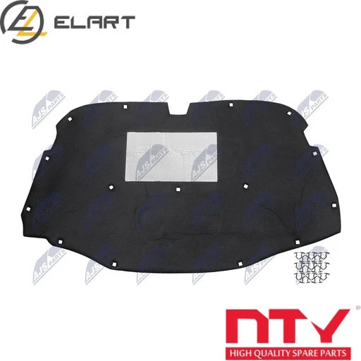 SILENCING MATERIAL ENGINE BAY EZC-VW-520 FORBLK/BPD/BAC/BPE 2.5L 5cyl ...