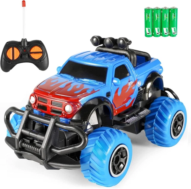 FUN BLUE RACING Remote Control Car for Children - Shock Resistant ...