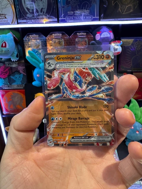 POKÉMON TCG GRENINJA ex Scarlet & Violet-Twilight Masquerade 106/167 Holo Double £3.32 - PicClick UK