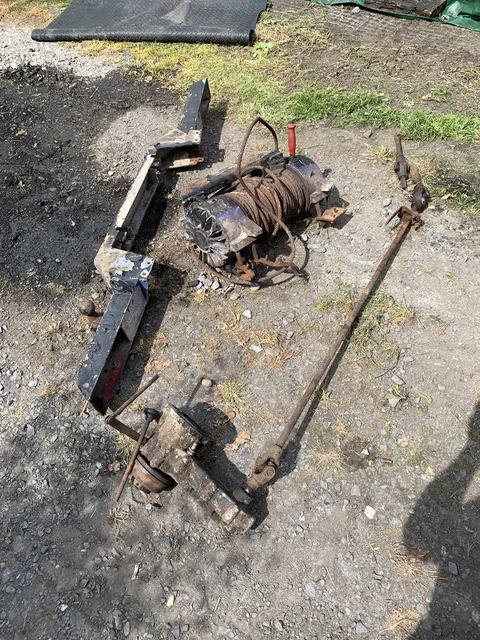 LAND ROVER DEFENDER Fairey Winch Overdrive PTO With Rods/ Levers With ...