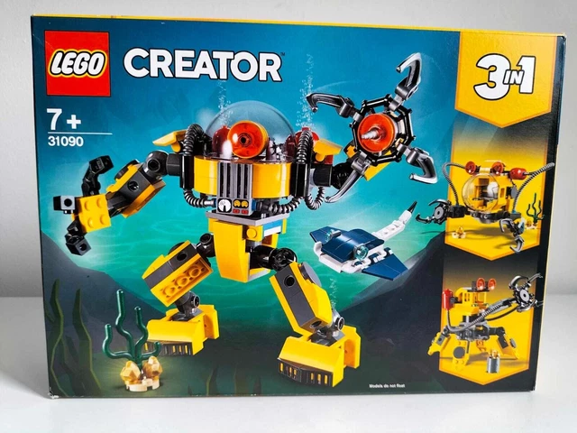 LEGO CREATOR 31090 Le robot sous-marin - Underwater Robot EUR 59,90 ...