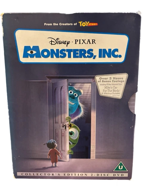 MONSTERS, INC. (DVD, 2002) [Collectors Edition - BOXED] £3.31 - PicClick UK