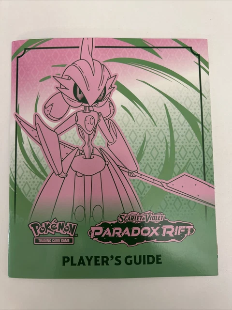 PARADOX RIFT PLAYER'S Guide Pokemon TCG Set List Iron Valiant NEW $3.00 ...