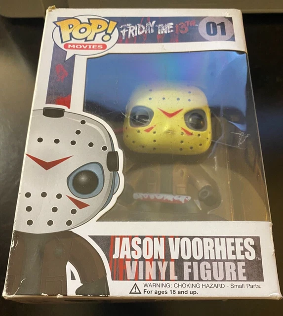 FUNKO POP! FRIDAY the 13th Jason Voorhees #01 Vinyl Figure: Box ROUGH ...