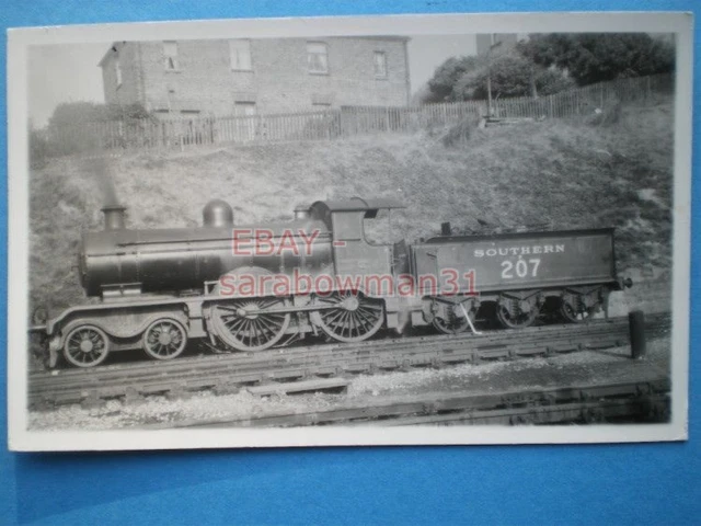 PHOTO SR Ex (Lb&Scr) B2 Class Loco No B207 London Brighton And South ...