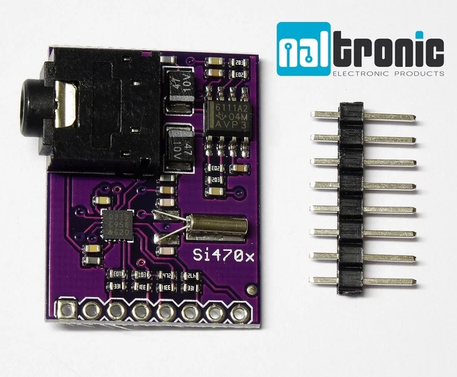 SI4703 FM RADIO Tuner Evaluation Breakout RDS RBDS Board Modul für ...