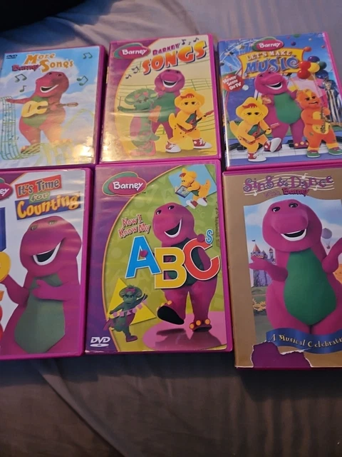 BARNEY DVD LOT Of 6 Collection Kids Television £19.51 - PicClick UK