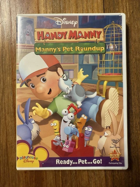 HANDY MANNY - Mannys Pet Roundup (DVD, Playhouse Disney, 6 ep) EUR 7,34 ...