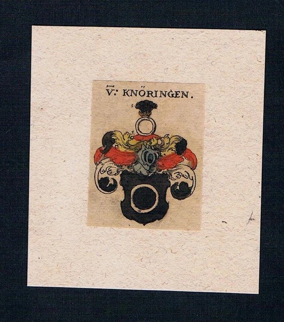 17.JH. - VON Knörringen Wappen Adel coat of arms heraldry Heraldik ...