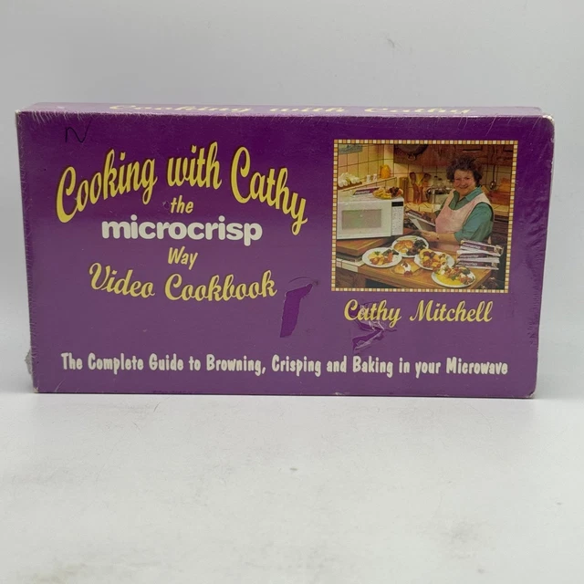 COOKING WITH CATHY the microcrisp way Vintage Taste of Home 1993 VHS ...