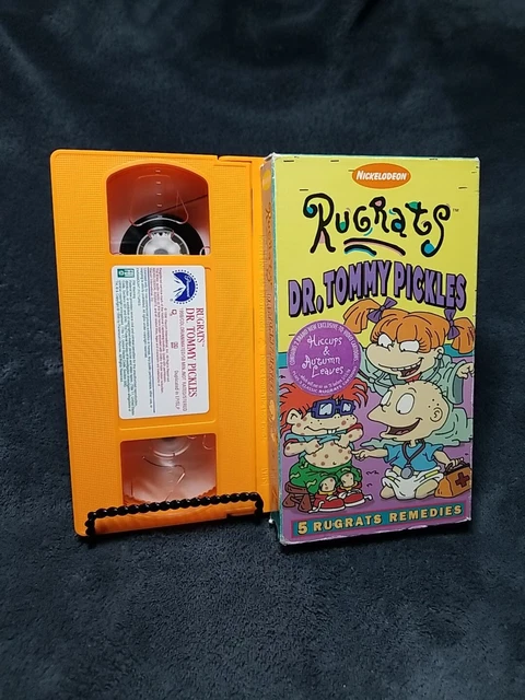 RUGRATS- DR. TOMMY Pickles VHS Video Tape 1998 Nickelodeon 90s Cartoon ...