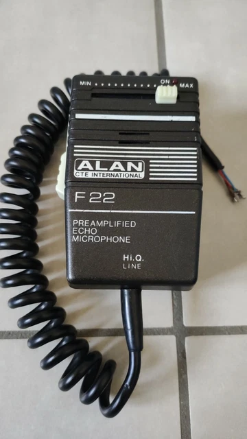 MICRO CIBI, CB amplifié alan F12, écho et roger beep EUR 26,00 ...
