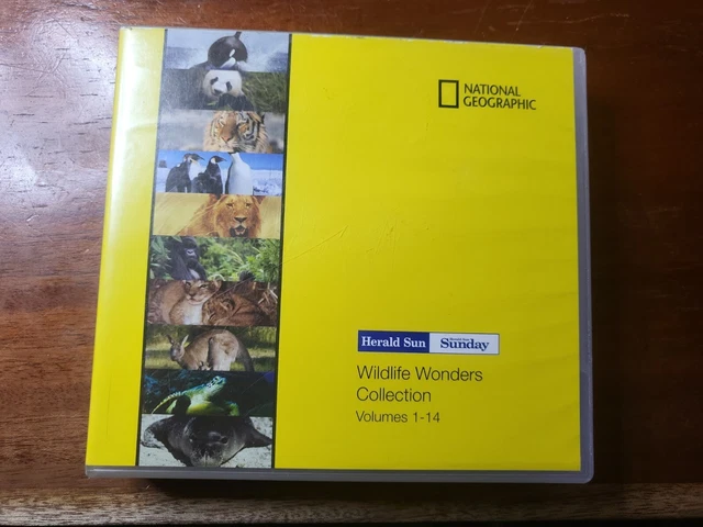 NATIONAL GEOGRAPHIC 🎬 Wildlife Wonders Collection Volumes 1-14 - DVD ...