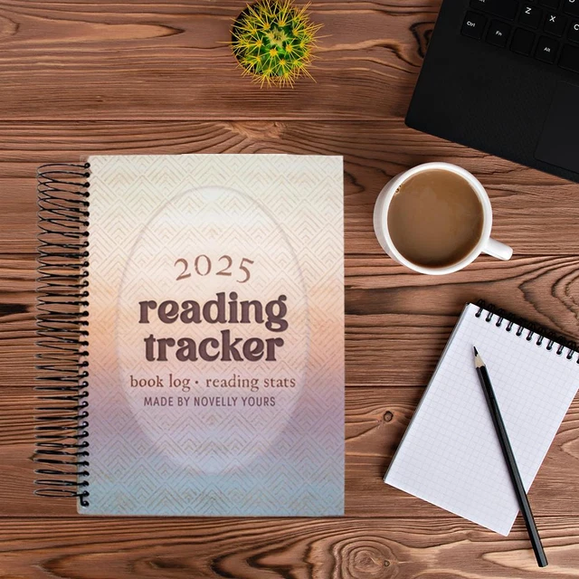 2025 READING TRACKER2025 Reading Tracker Book List Notebook" £9.13 ...