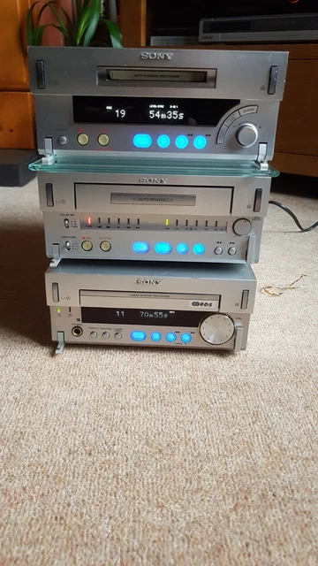 SONY HI FI System HCD-SD1 CD Receiver MDS-SD1 Mini Disc TC-SD1 Tape Deck £104.72 - PicClick UK