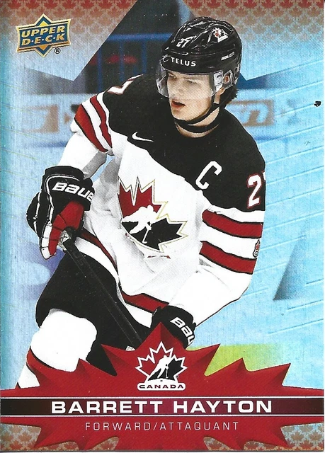 BARRETT HAYTON #61 - 2021-22 Tim Hortons Team Canada - Base $0.99 ...