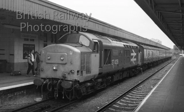 2 X 35MM Negative BR British Railways Diesel Loco 37429 Class 37 at ...