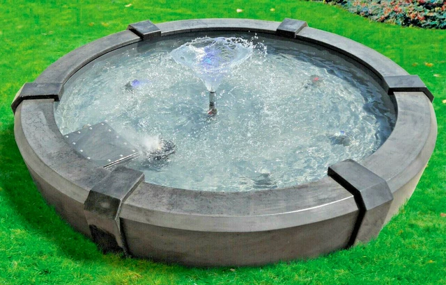 FONTAINE DE JARDIN autonome jeu d'eau fontaine bassin fontaine EUR 9. ...