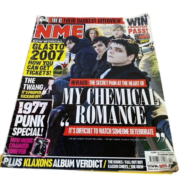 MY CHEMICAL ROMANCE The Black Parade NME Magazine 2007 RARE Collectable ...