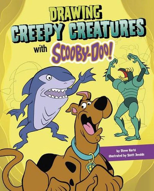 DRAWING CREEPY CREATURES with Scooby-Doo! by Steve Korte (English ...