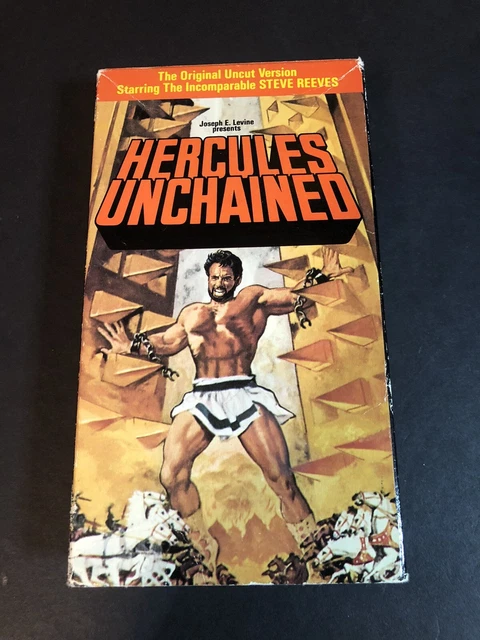 HERCULES UNCHAINED (VHS) 1959 Original Uncut Version £8.46 - PicClick UK