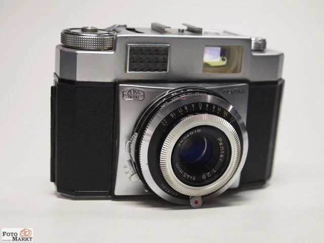 ZEISS IKON CONTINA Kamera Verschluss Prontor-SLK Objektiv Pantar 2,8/45 ...