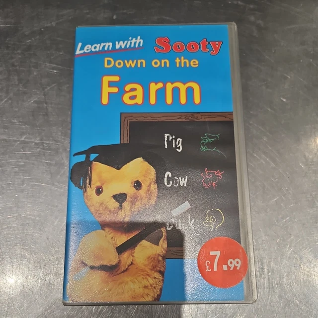 LEARN WITH SOOTY down on the farm VHS VIDEO £10.91 - PicClick UK