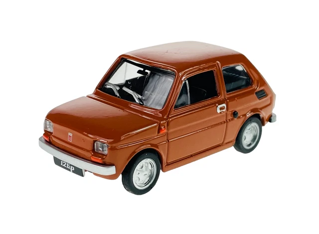 FIAT 126P &MALUCH& MARRONE 1:43 POLACCO CLASSICO MODELLO CAST METAL EUR 10,70 - PicClick IT