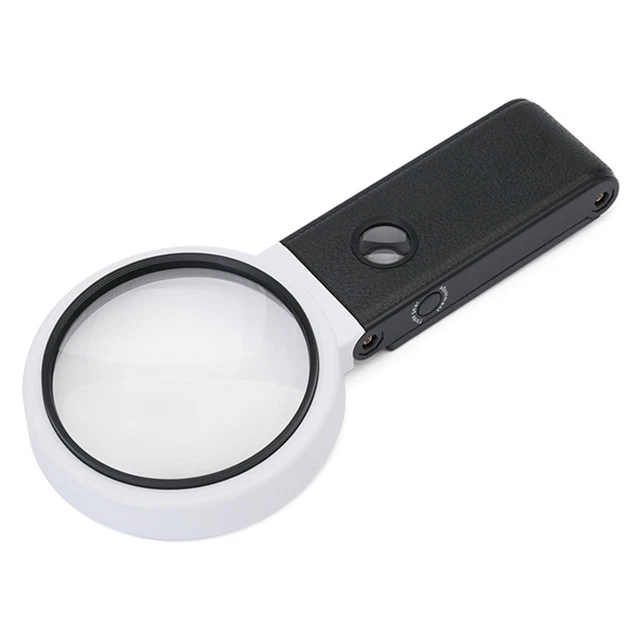 SCRATCH-RESISTANT MAGNIFIER VISUALLY Impaired Magnifying Glass Hd ...