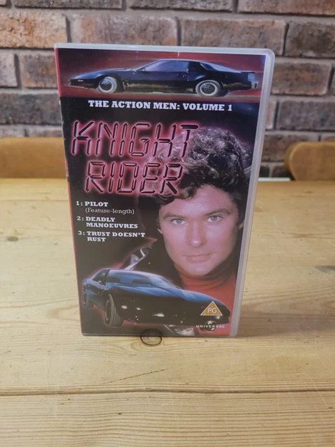 KNIGHT RIDER VOL 1 the action men VHS David Hasselhoff £3.00 - PicClick UK