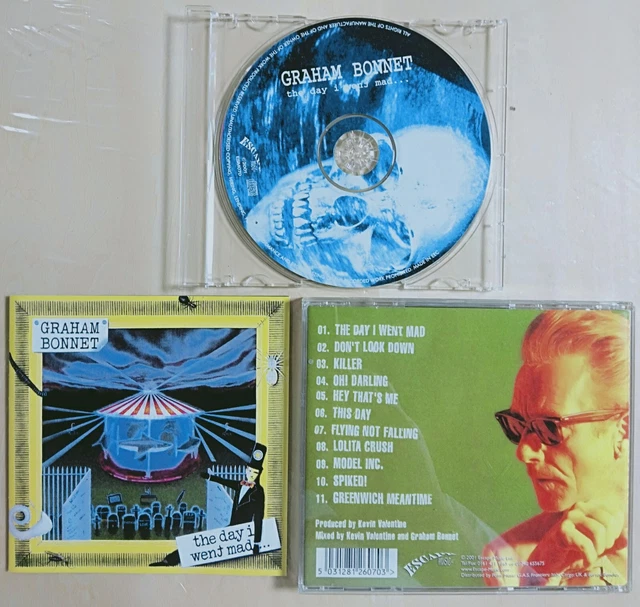 GRAHAM BONNET - The Day I Went Mad - 2001 UK IMPORT CD ** RAINBOW ...
