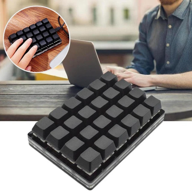 PROGRAMMABLE KEYBOARD HOT-SWAPPABLE RGB 24-key Keypad D1P2 Support ...