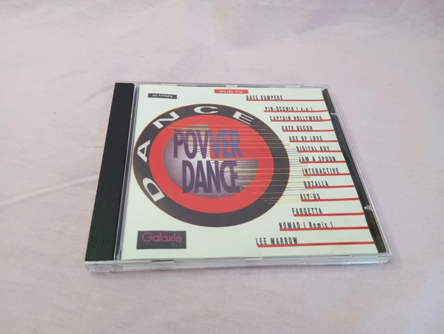 CD POWER DANCE Volume 1 Galaxie 95.3 Pub Tv 23 Titres 1993 Flarenasch ...