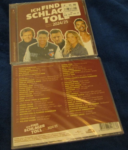 ICH FIND SCHLAGER toll - Herbst/Winter 2024/25 (original verpackte ...