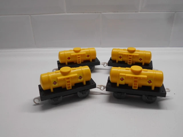 TOMY TRACKMASTER THOMAS the tank engine 4 x sodor fuel tankers. £7.99 ...