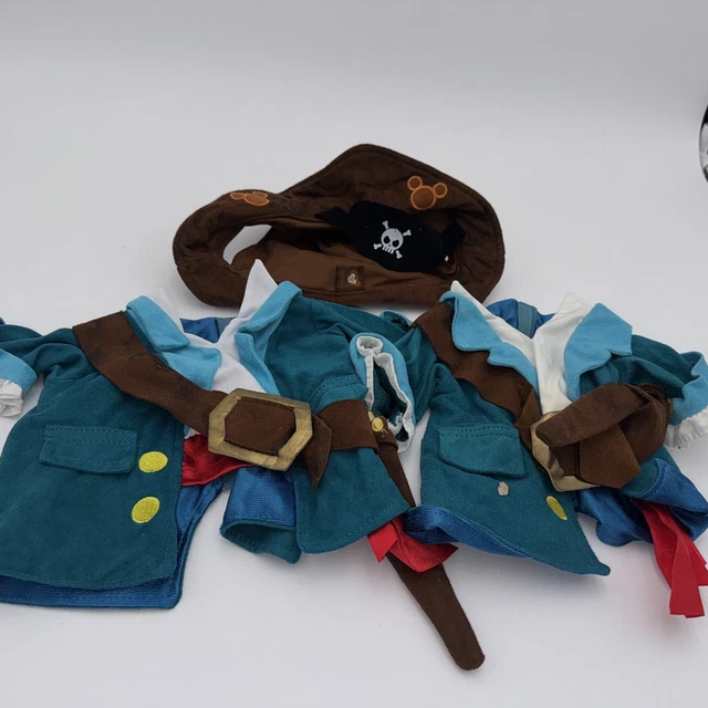 DISNEY PARKS DUFFY Disney Bear Pirates Caribbean Costumes Outfit 2 ...