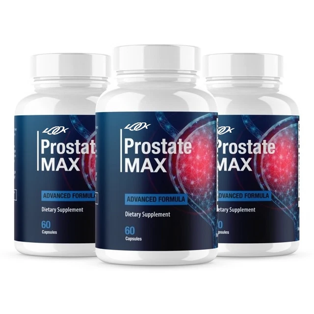 (3 PACK) PROSTATE Max Capsules Male Vitality Performance Pills (180 ...