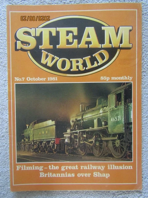 MAG) STEAM WORLD No.7 October 1981 £1.70 - PicClick UK