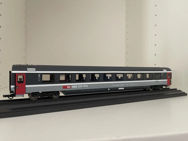 ROCO HO (1:87) 74022.2 74022.B SBB EC-7 Eurocity Bpm +NEU EC Grau+ £39. ...