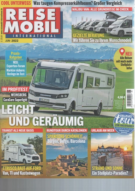 REISE MOBIL ## Malibu Van, Weinsberg CaraCore Superlight ## 06/2022 EUR ...