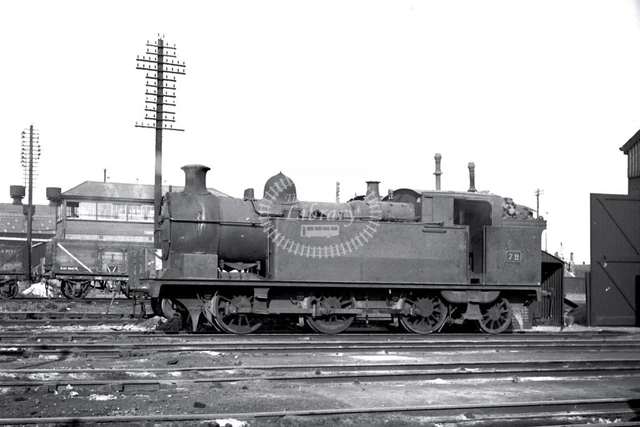 PHOTO BR British Railways Steam Locomotive Class RRR 72 at Cardiff East ...