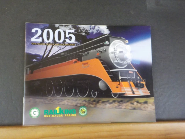 RAIL KING ONE Gauge 2005 Trains Catalog Locomotives Operating rolling ...
