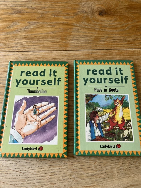 VINTAGE LADYBIRD BOOKS Set Of 2 Read It Yourself” Fairy Tales VGC £6.99 - PicClick UK