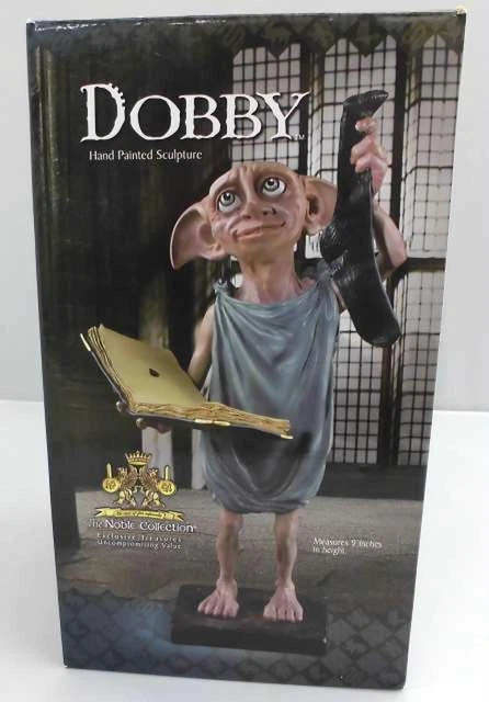 HARRY POTTER DOBBY Resin Statue by Noble Collection Figure 191122 £147. ...