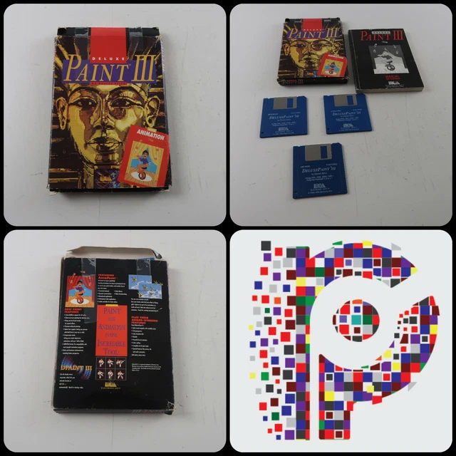 DELUXE PAINT III Software for the Commodore Amiga Computer tested ...