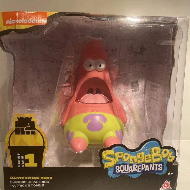 SPONGEBOB SQUAREPANTS MASTERPIECE Meme Surprised Patrick Series 1 ...
